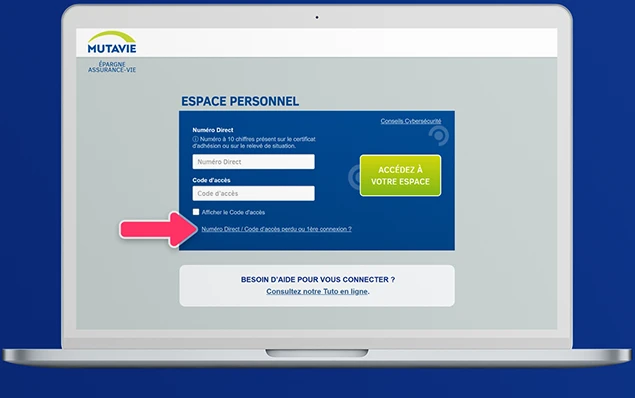 Tuto de connexion à l’espace personnel - Mutavie
